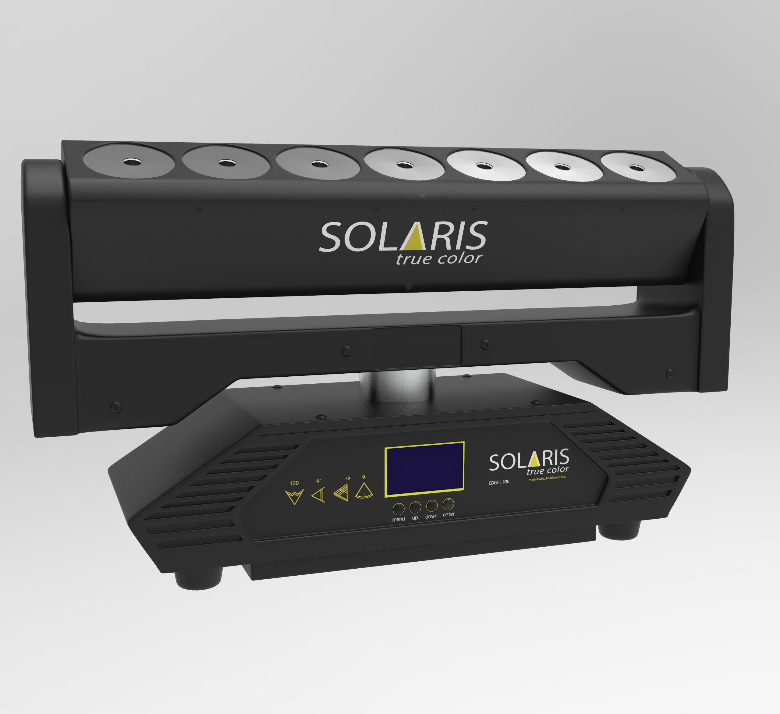 multi led lights party 3D model 3D model | CGTrader
