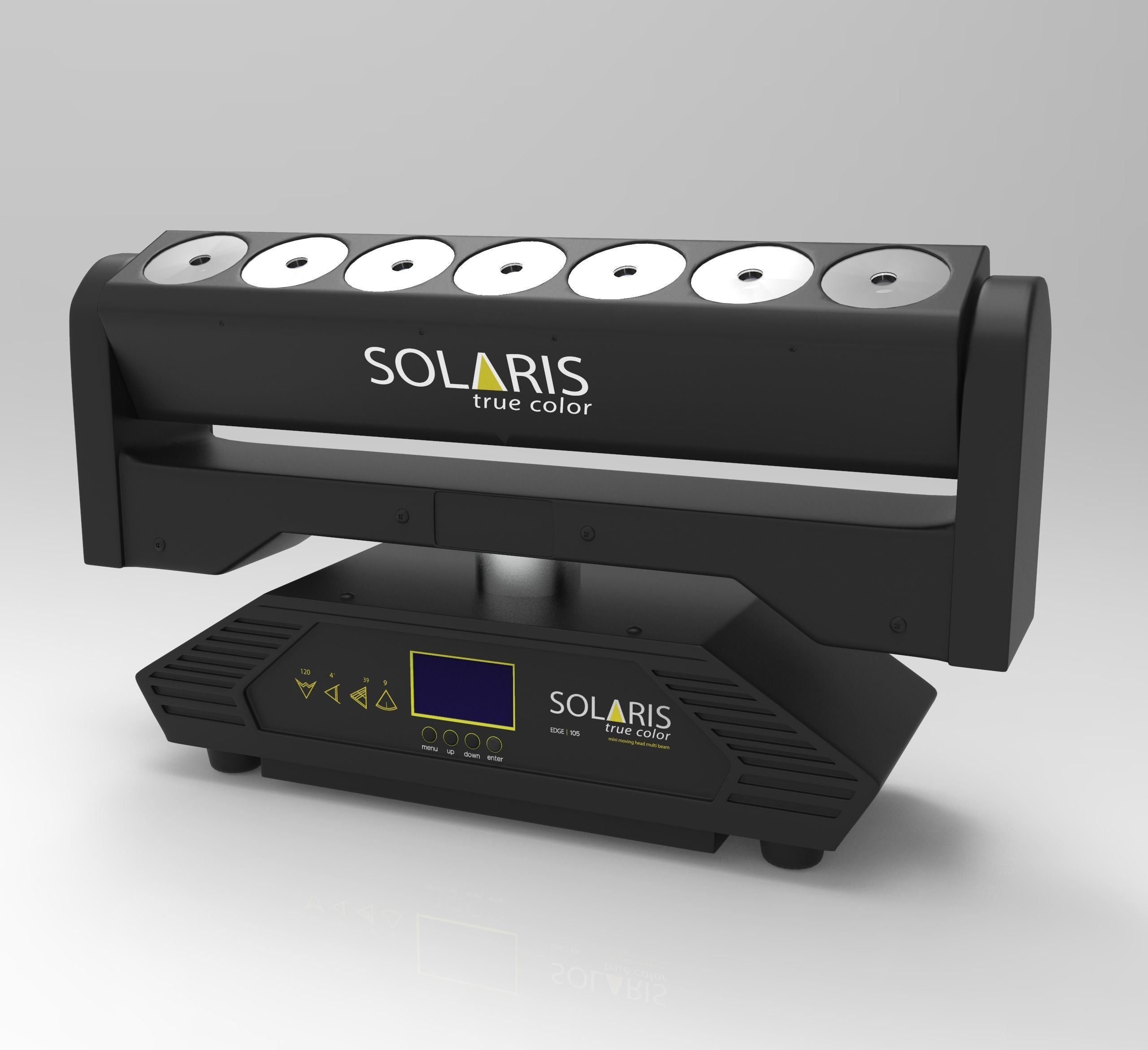 multi led lights party 3D model 3D model | CGTrader