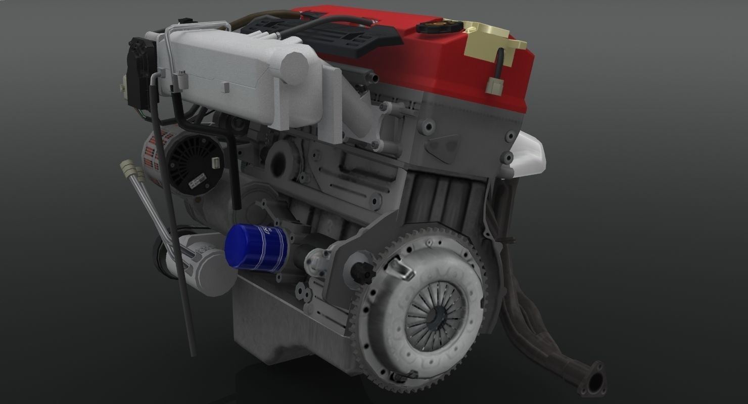 Honda F series engine pack 3D Model Collection | CGTrader