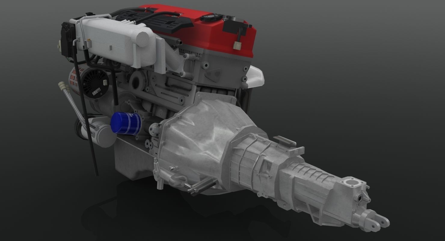 Honda F series engine pack 3D Model Collection | CGTrader