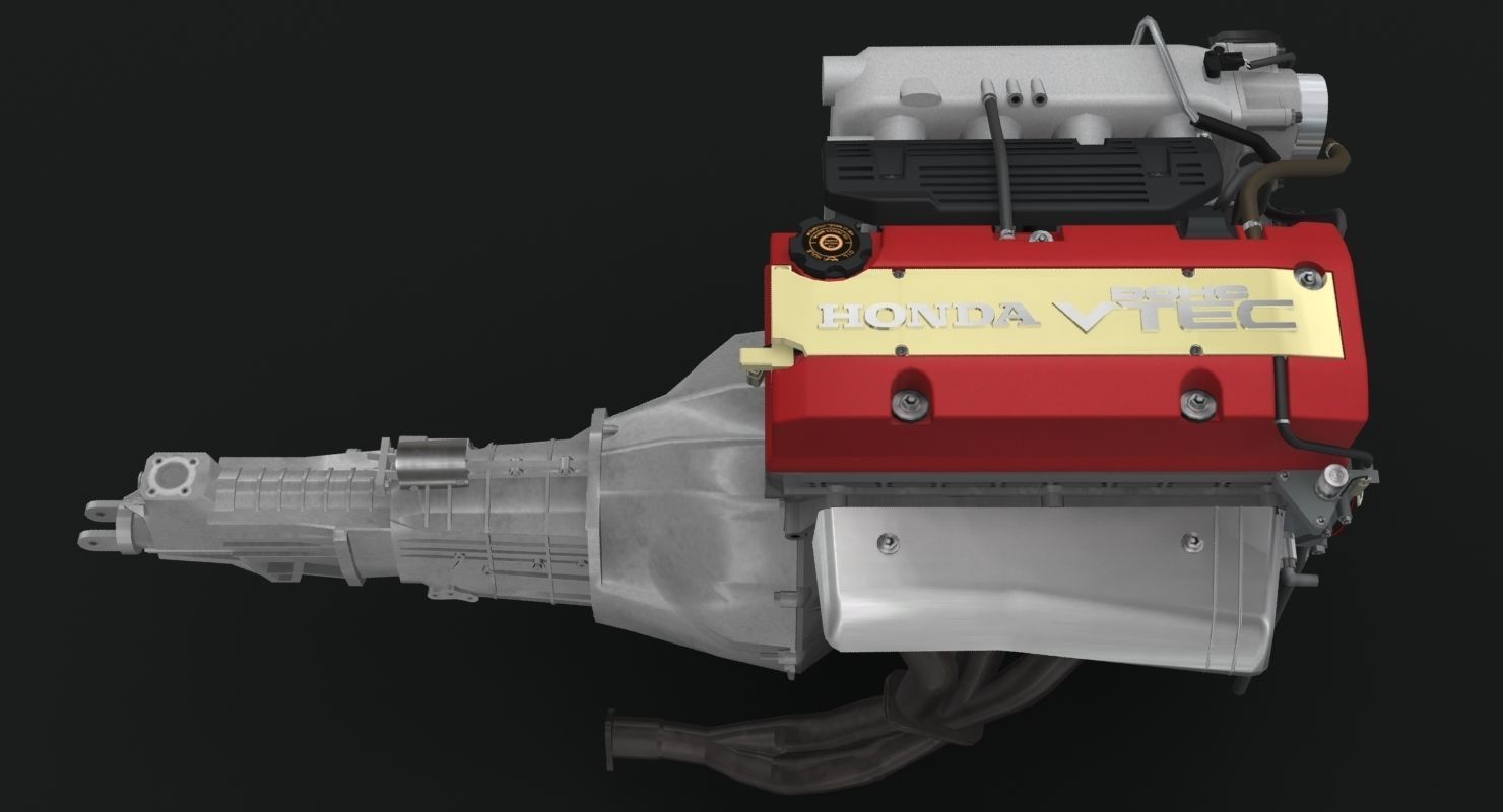 Honda F series engine pack 3D Model Collection | CGTrader