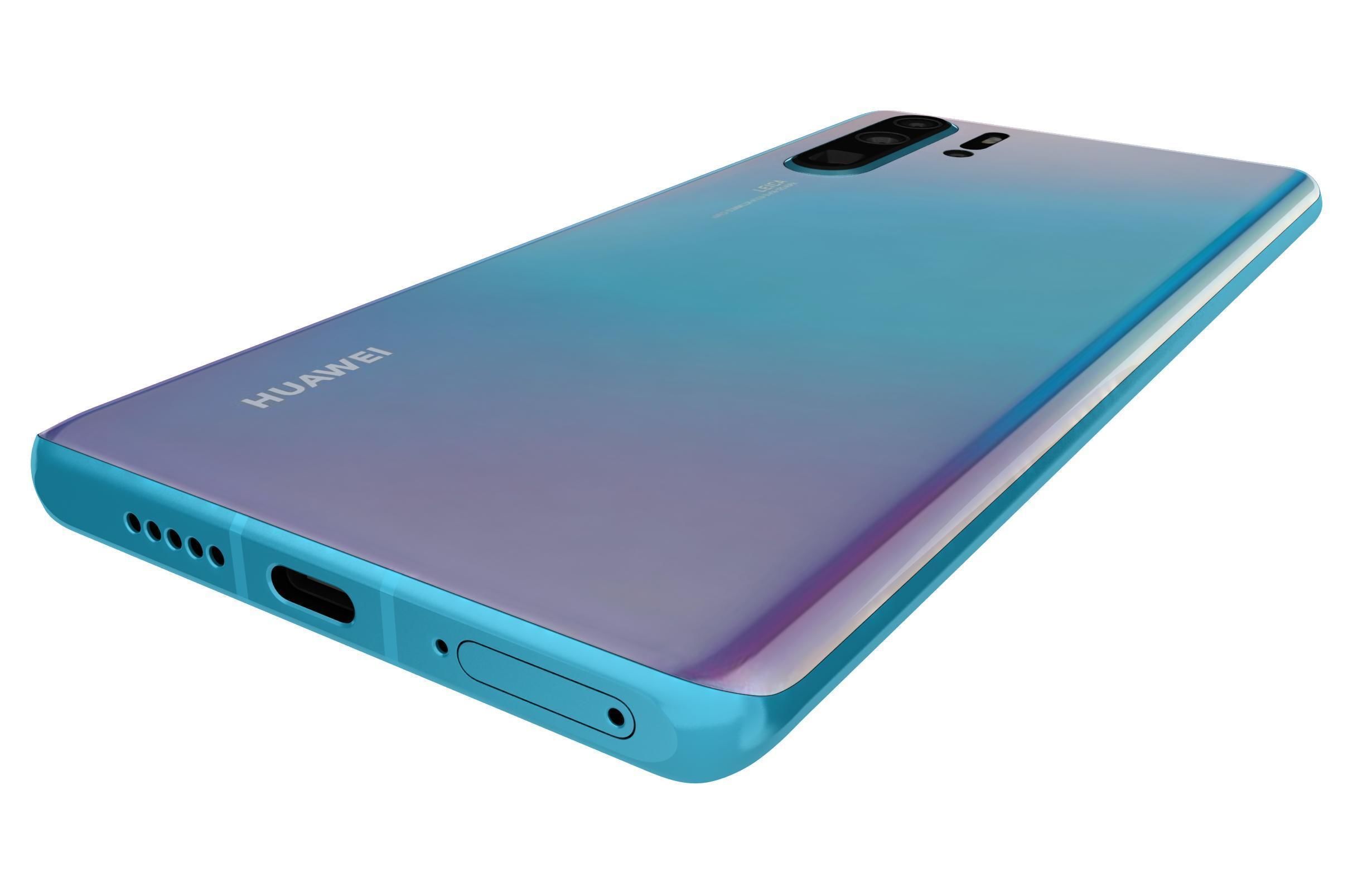 Huawei P30 Pro Pearl White 3D model | CGTrader