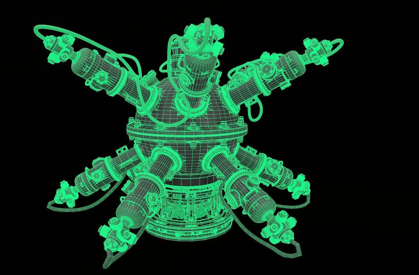 reactor 3D model | CGTrader