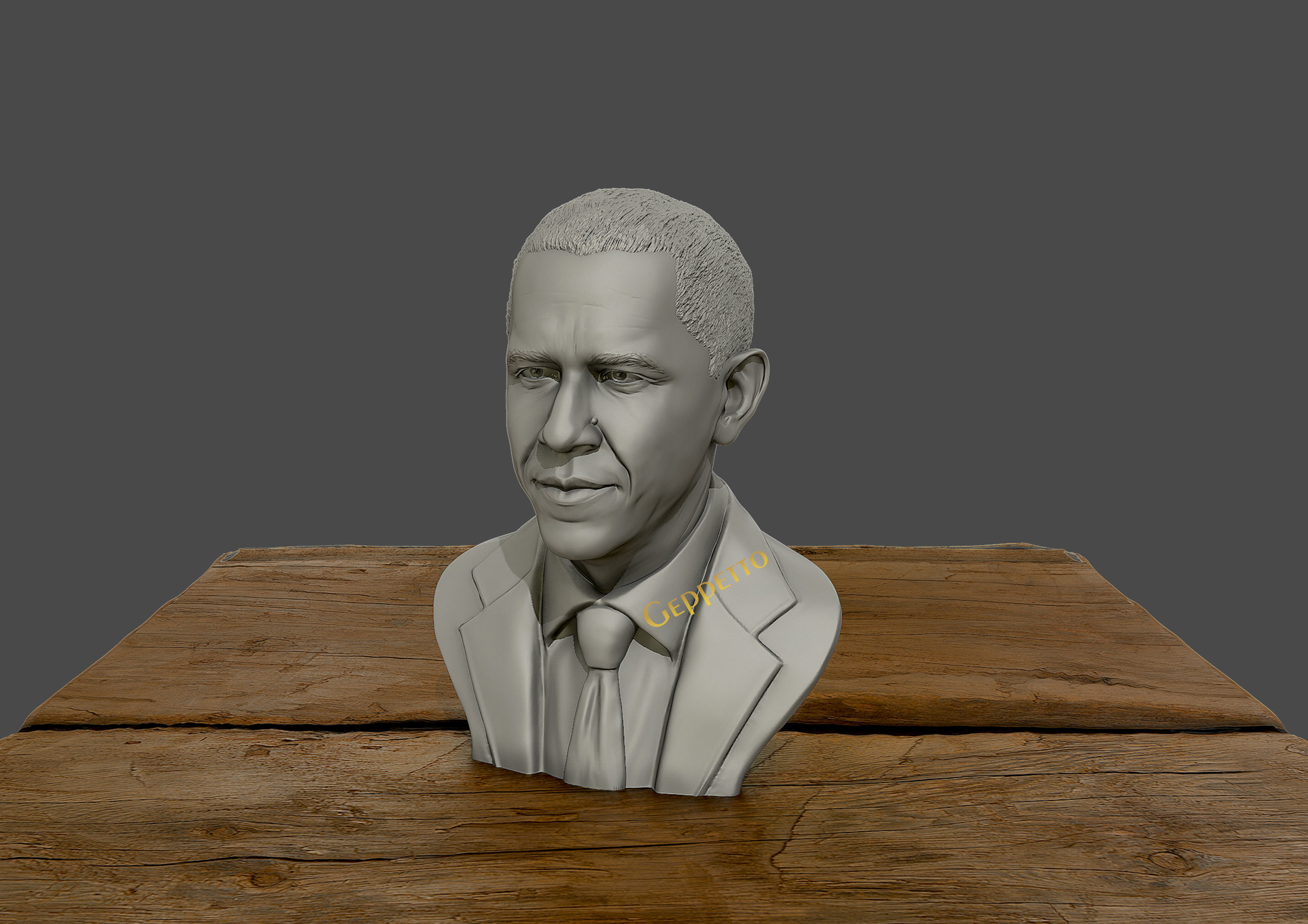 Barack Obama Bust ready to 3D print 3D model 3D printable | CGTrader