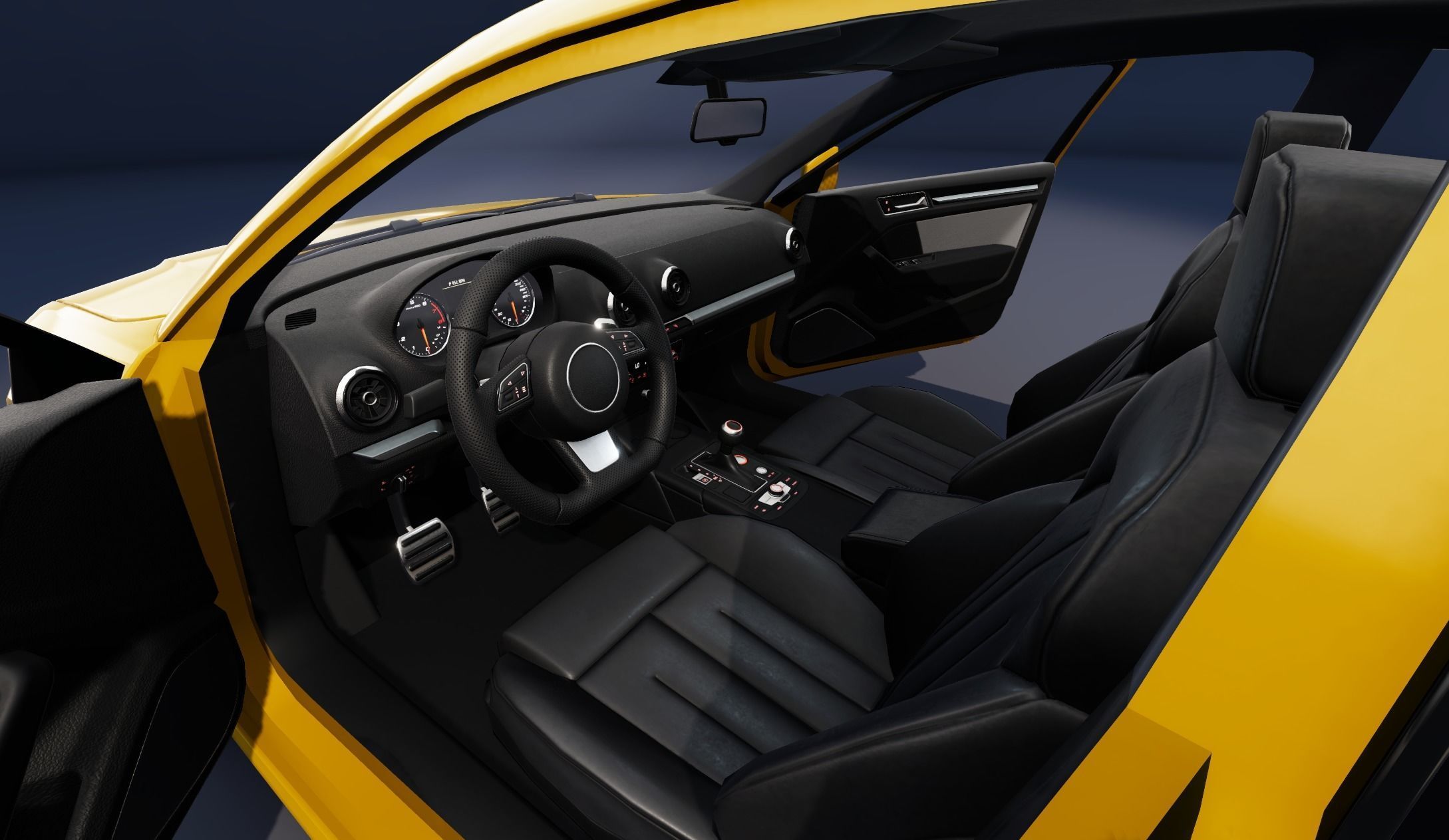 3D model Realistic Car HD 03 VR / AR / low-poly | CGTrader