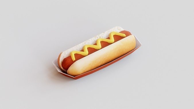 Hot Dog G06 free VR / AR / low-poly 3D model | CGTrader