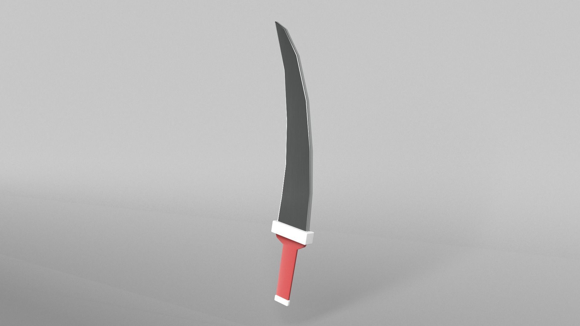 3D model Low poly knife 001 VR / AR / low-poly | CGTrader