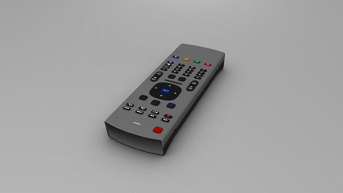 3D model Mouse tv remote controller VR / AR / low-poly | CGTrader