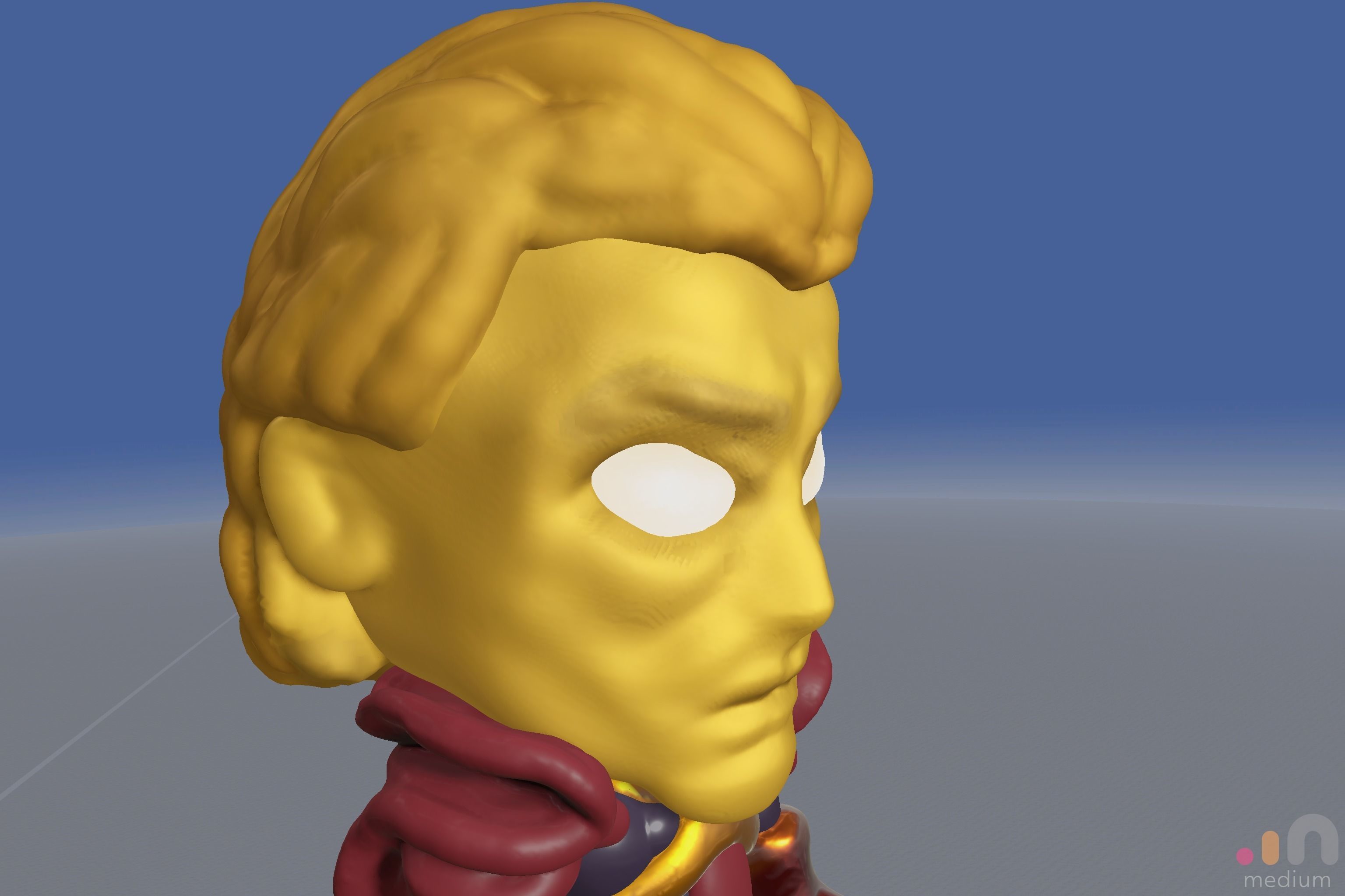Adam Warlock Comic Character Chibi SD version 3D model | CGTrader