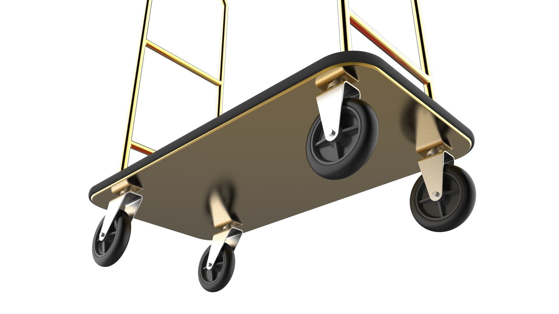 Hotel Trolley 05 3D model | CGTrader