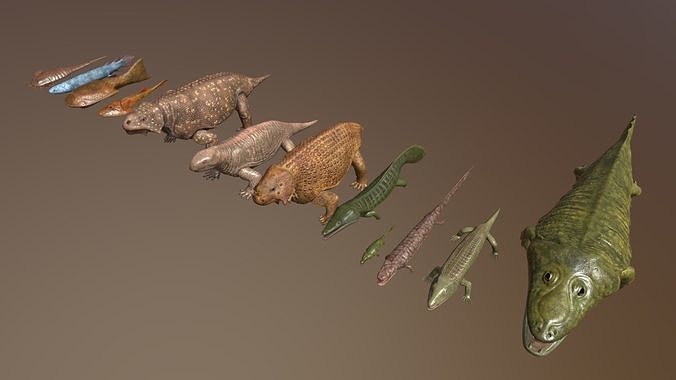 3D model extinct animals VR / AR / low-poly | CGTrader