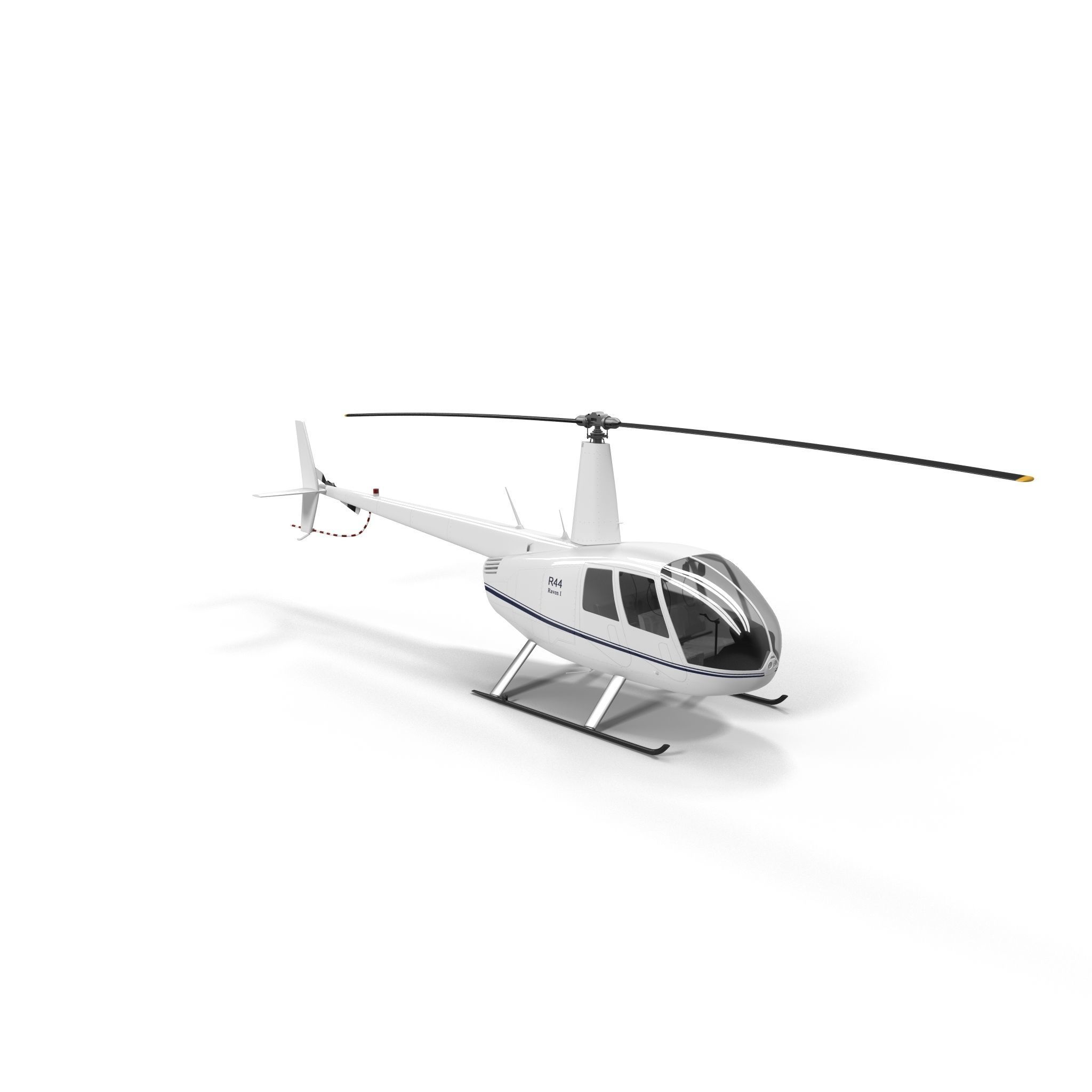 Robinson R44 Helicopter 3D model | CGTrader