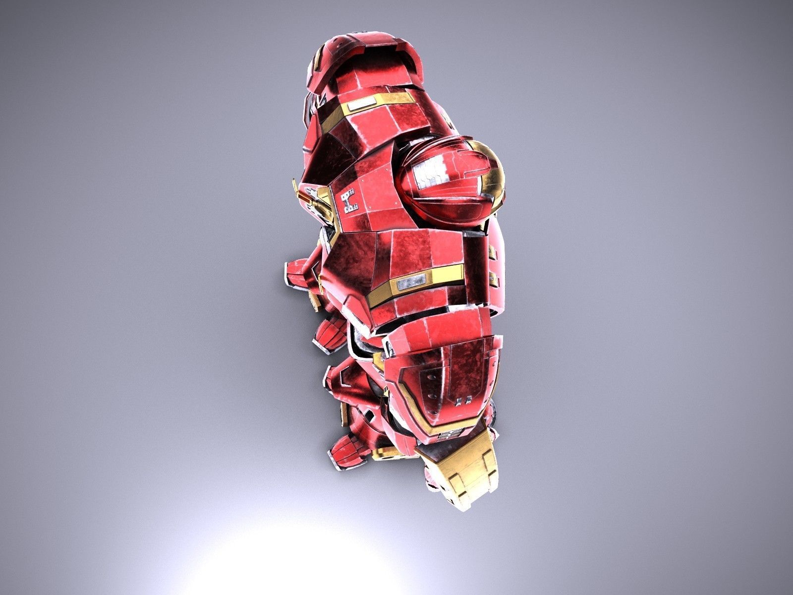 HulkBuster Marvel Iron Man 3D model | CGTrader