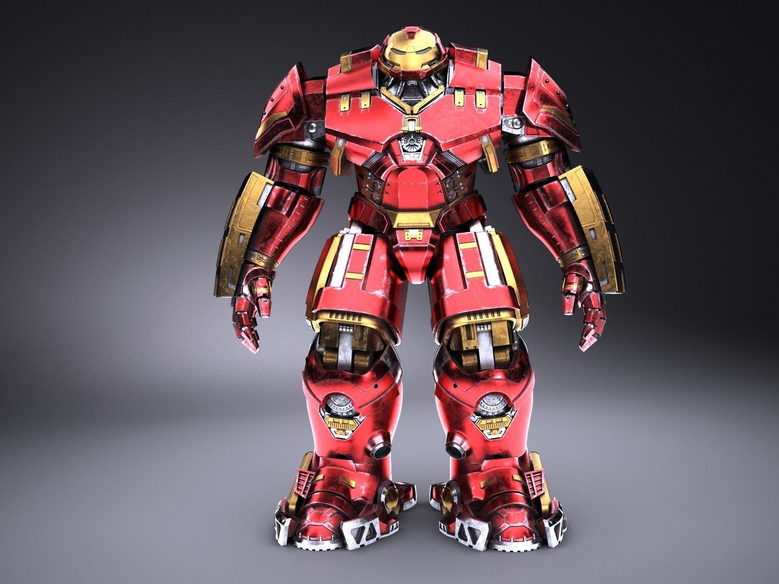 HulkBuster Marvel Iron Man 3D model | CGTrader