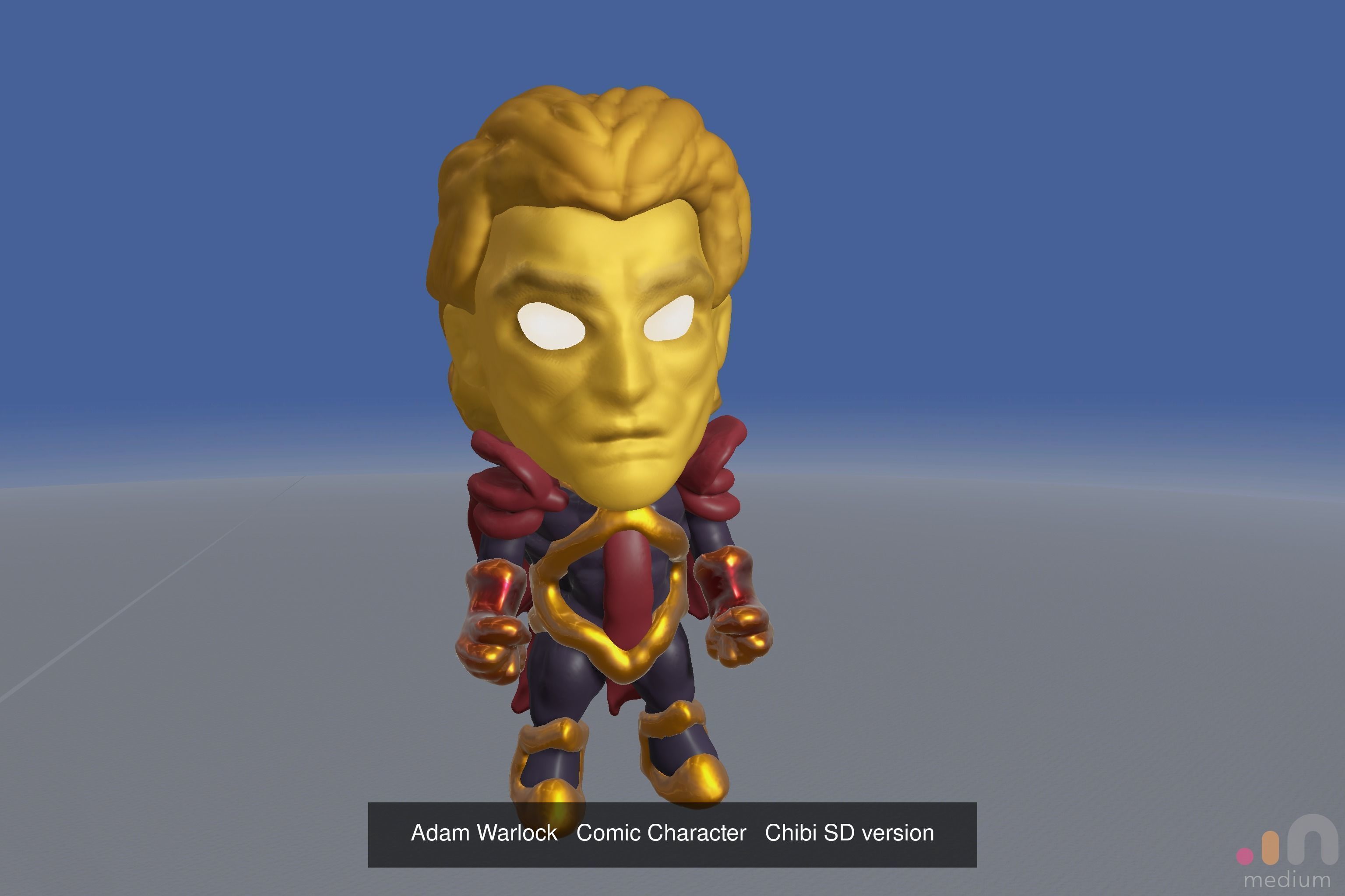 Chibi SD Style Characters Models and Scenes 3D Model Collection | CGTrader