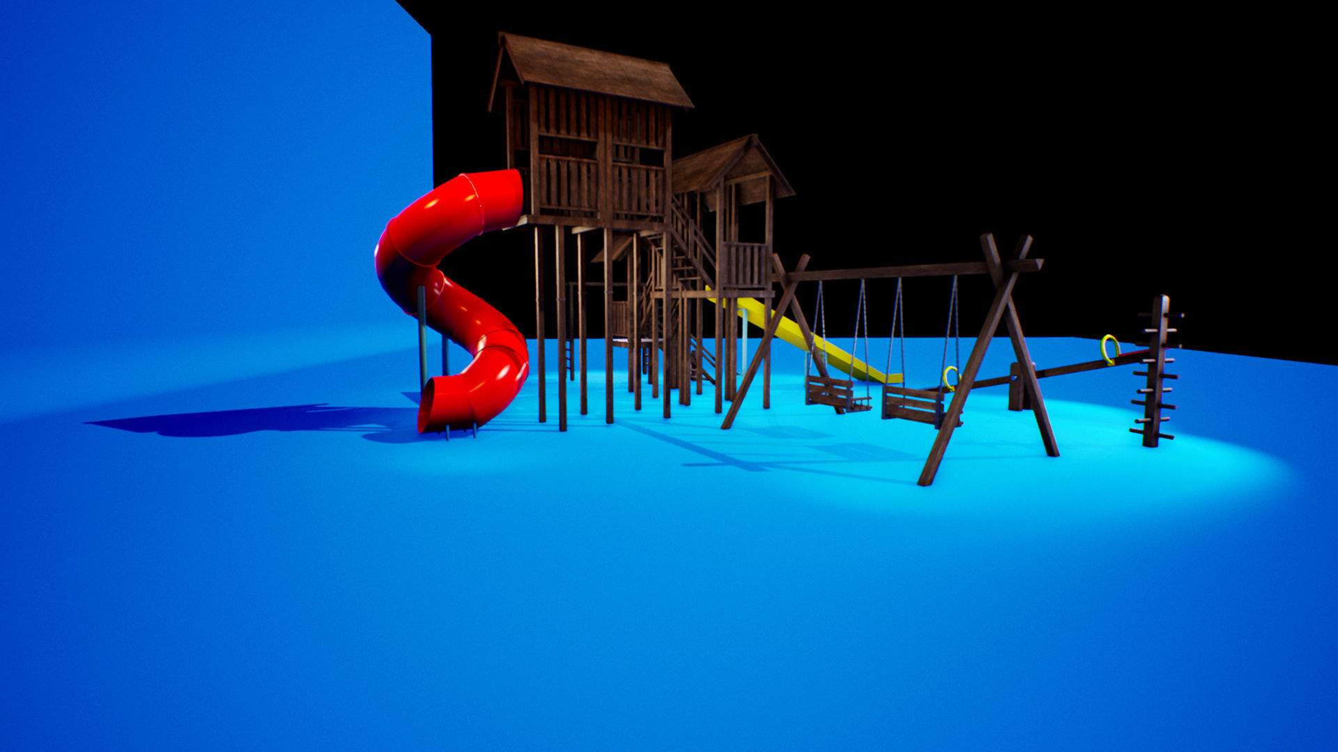 3D model Playground Props Pack Vol1 VR / AR / low-poly | CGTrader
