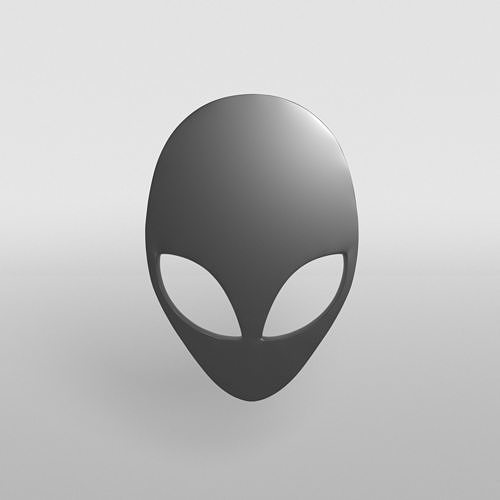 Alienware Logo 001 free VR / AR / low-poly 3D model | CGTrader
