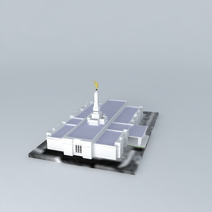 Regina Saskatchewan Temple free 3D model | CGTrader