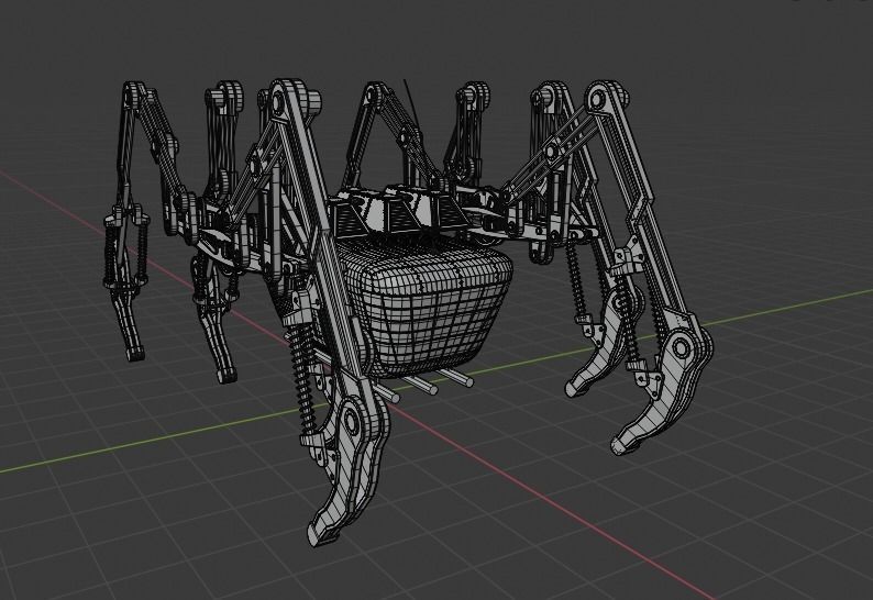 Step Mechanism 3D model | CGTrader