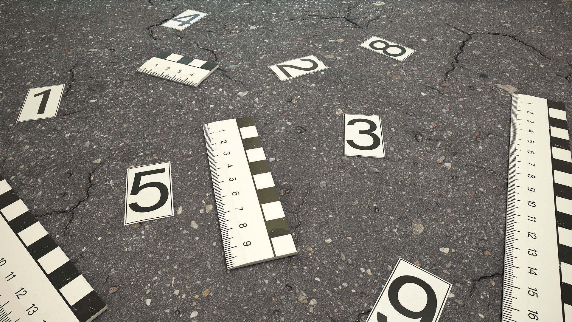 3D model Crime Scene Assets VR / AR / low-poly | CGTrader
