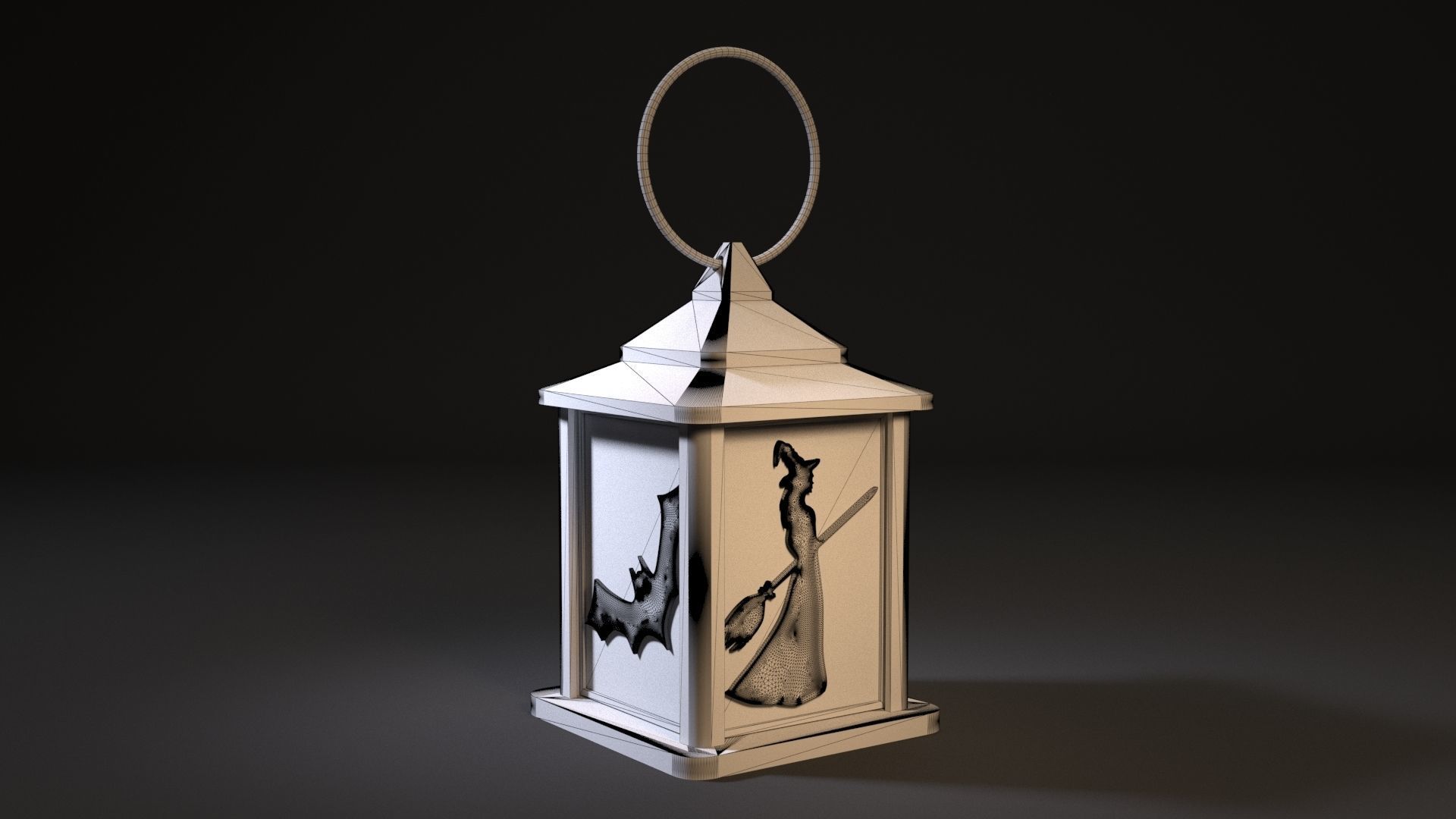 lamp halloween 3D model 3D printable | CGTrader