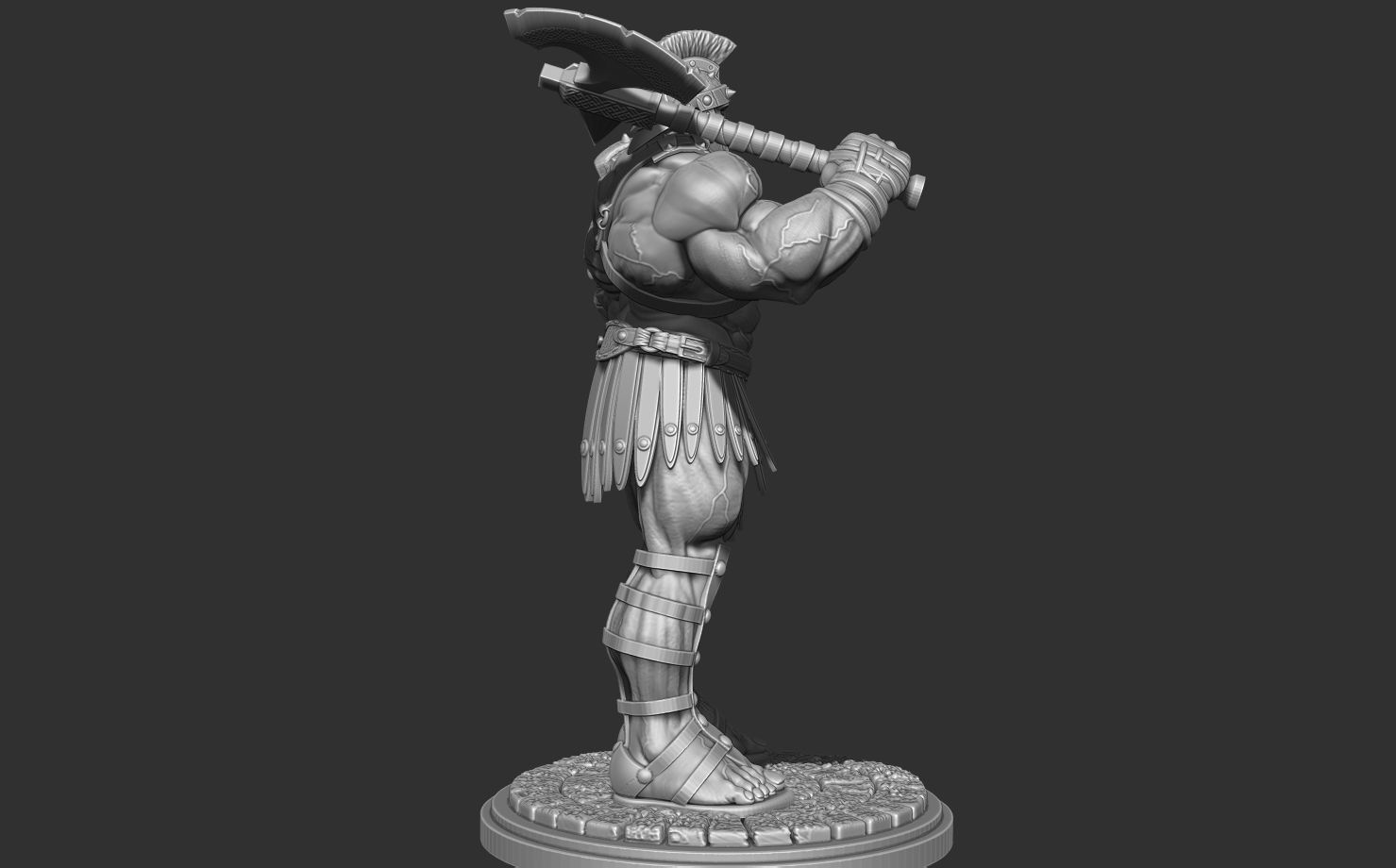 hulk gladiator 3D model 3D printable | CGTrader