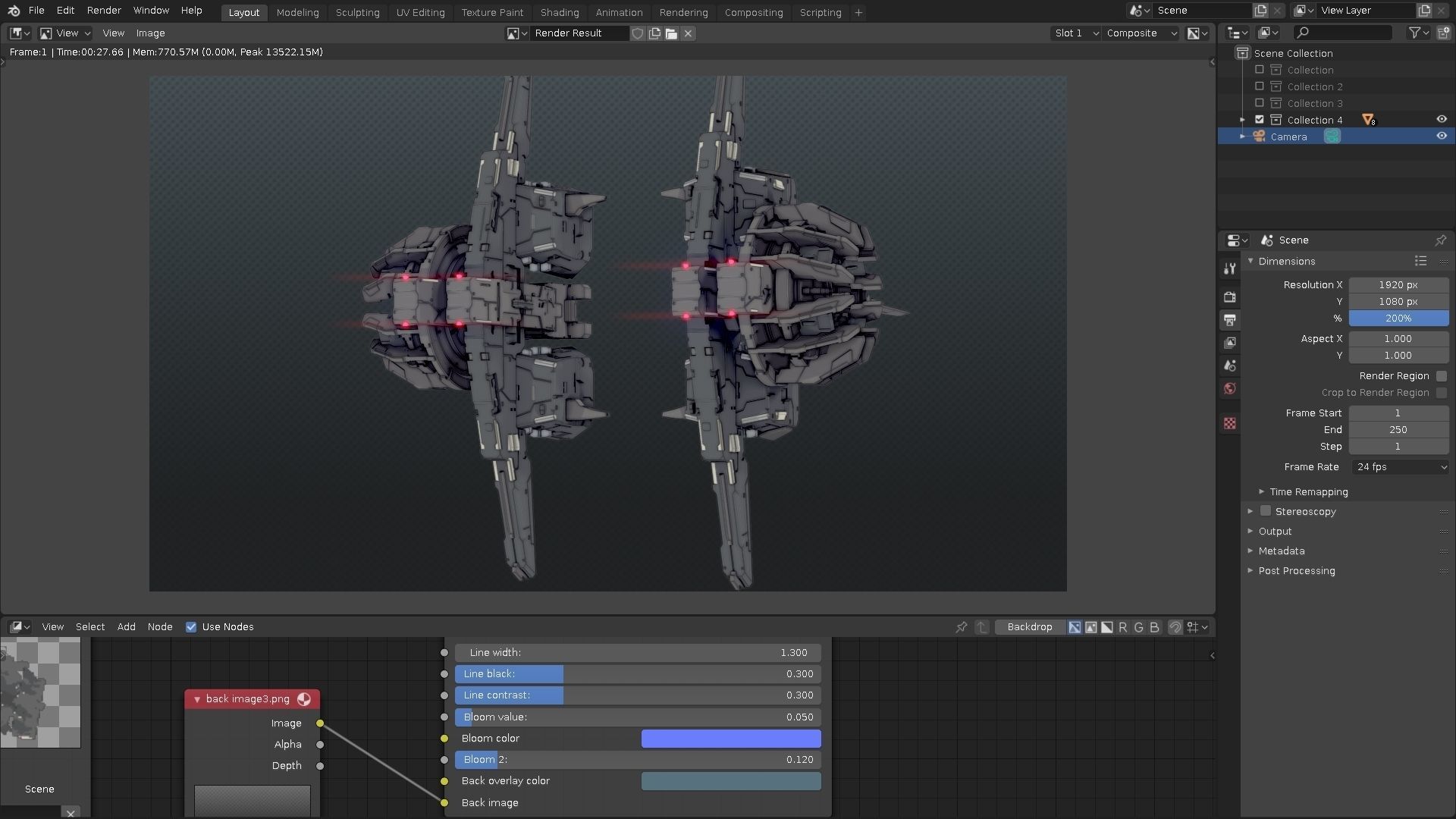 Toon render project file 2 3D model | CGTrader