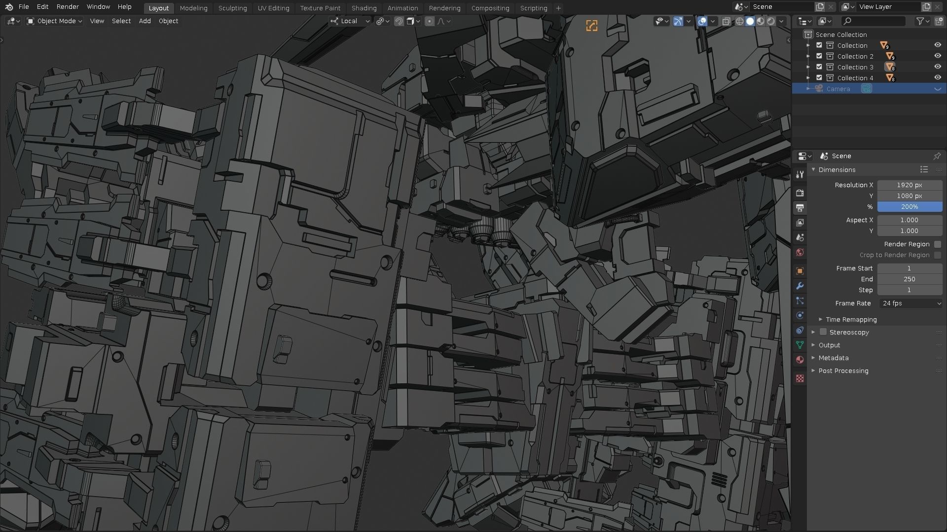 Toon render project file 2 3D model | CGTrader