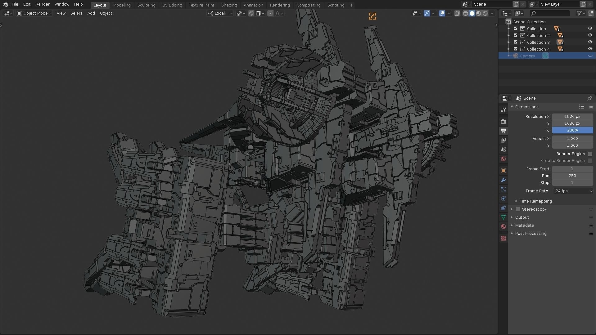 Toon render project file 2 3D model | CGTrader