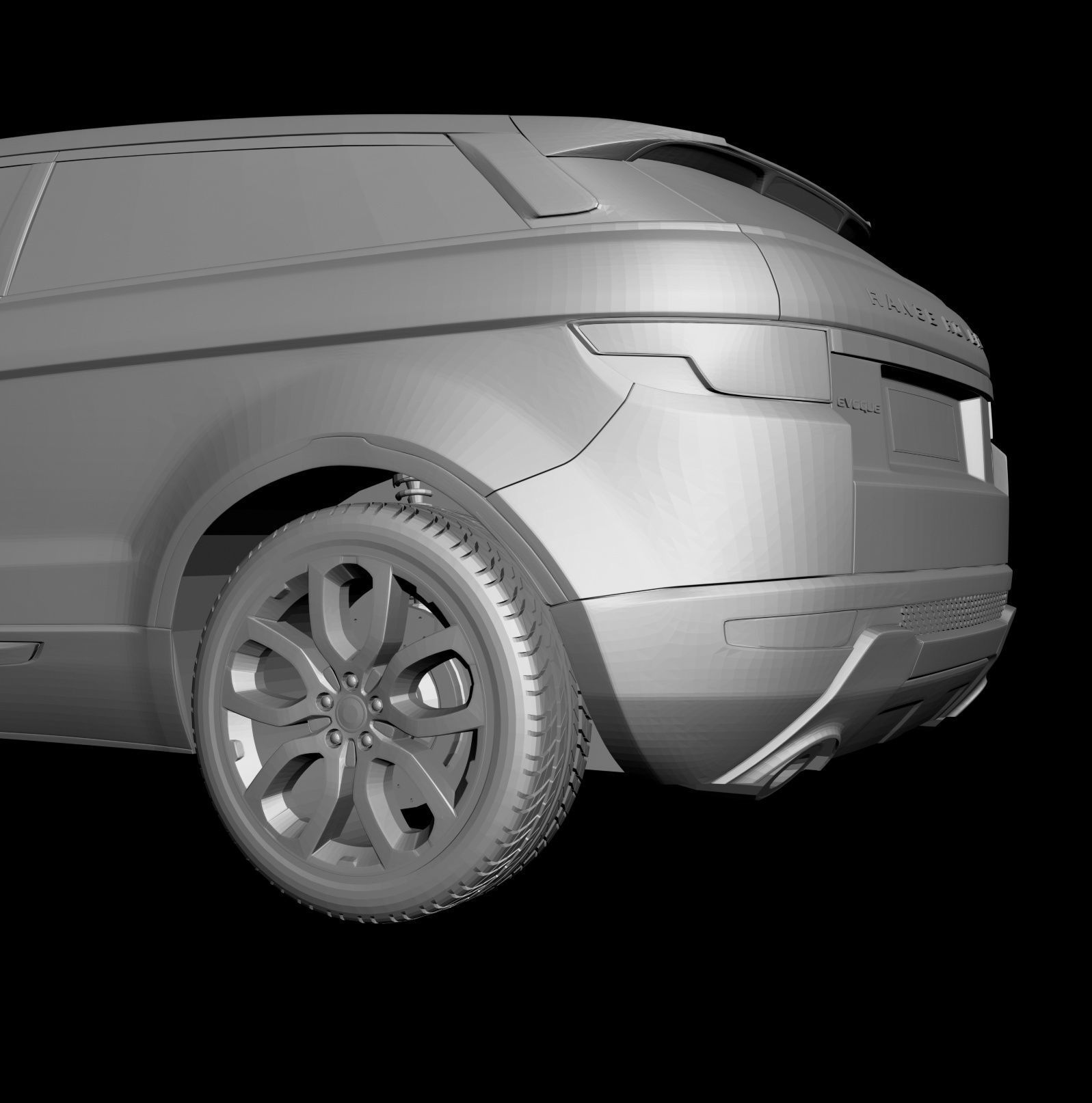 RANGE ROVER EVOQUE MODEL FOR 3D PRINTING STL FILES 3D model 3D ...