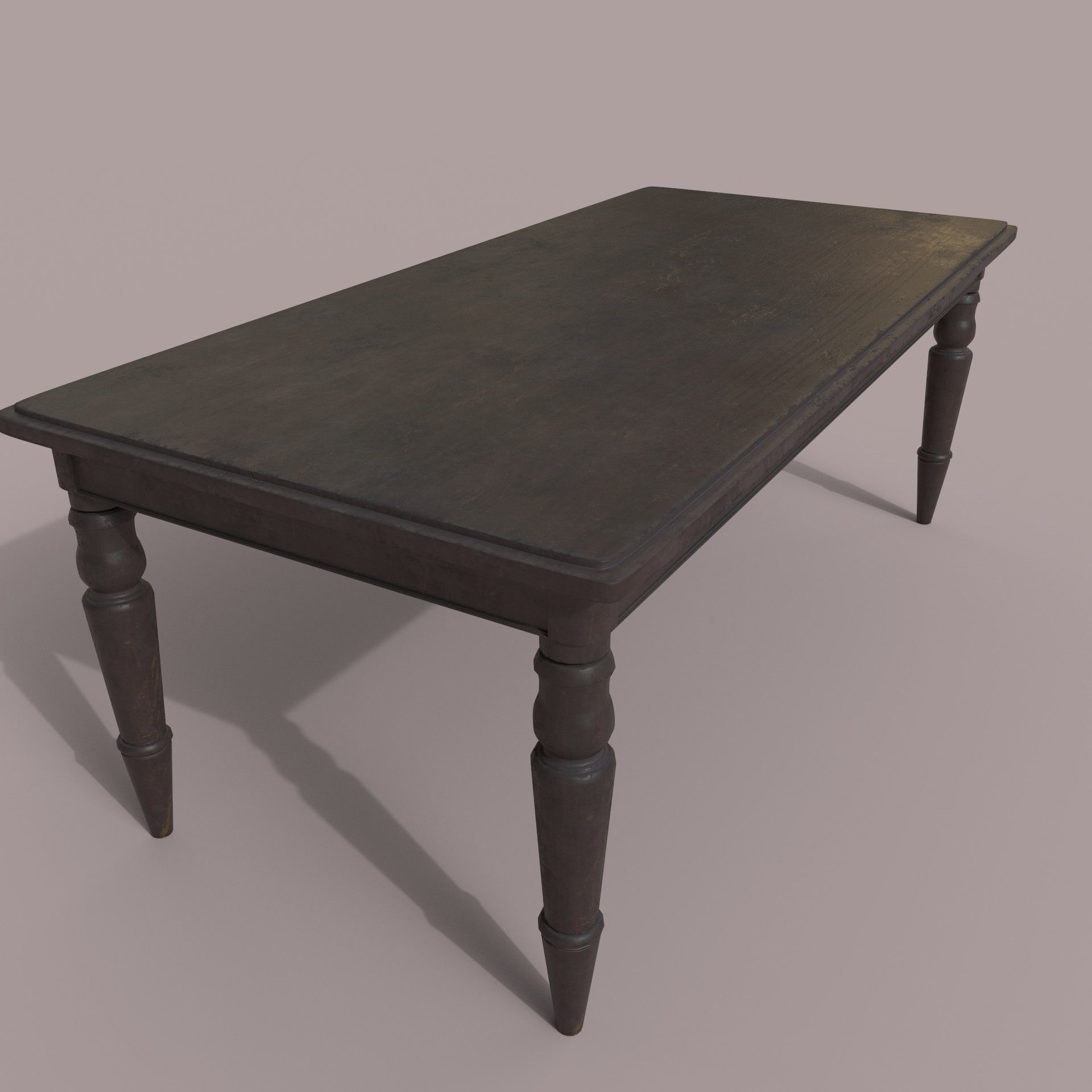 Simple Table And Smart Material Substance Painter free 3D model | CGTrader