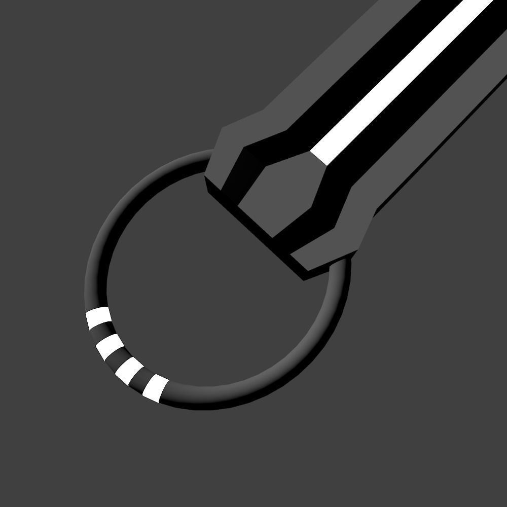 neon sword white free VR / AR / low-poly 3D model | CGTrader