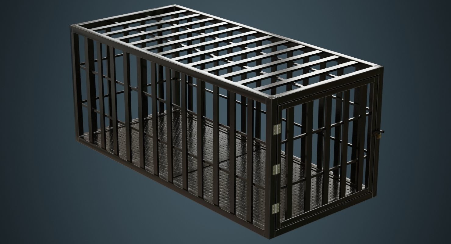 3D model Cage 1A VR / AR / low-poly | CGTrader