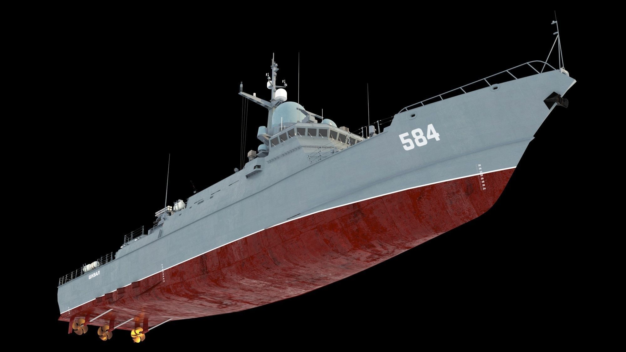 Karakurt-class 22800 3D model | CGTrader