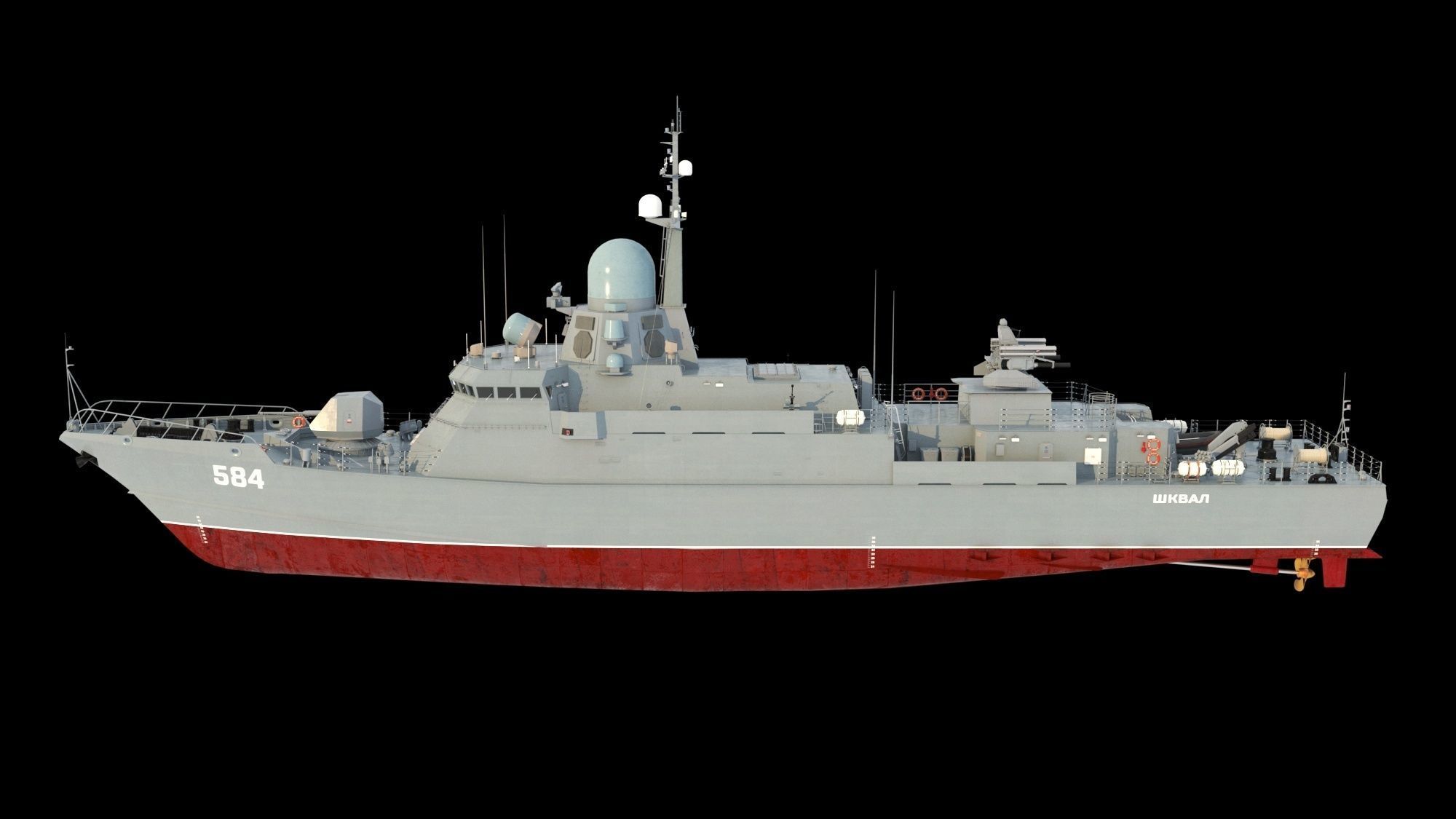 Karakurt-class 22800 3D model | CGTrader