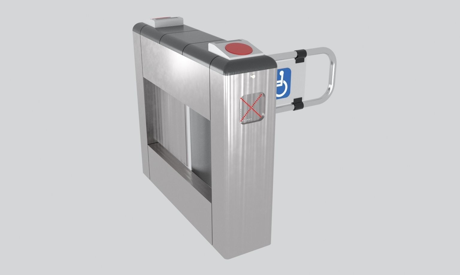 Disabled Turnstile 3D model | CGTrader