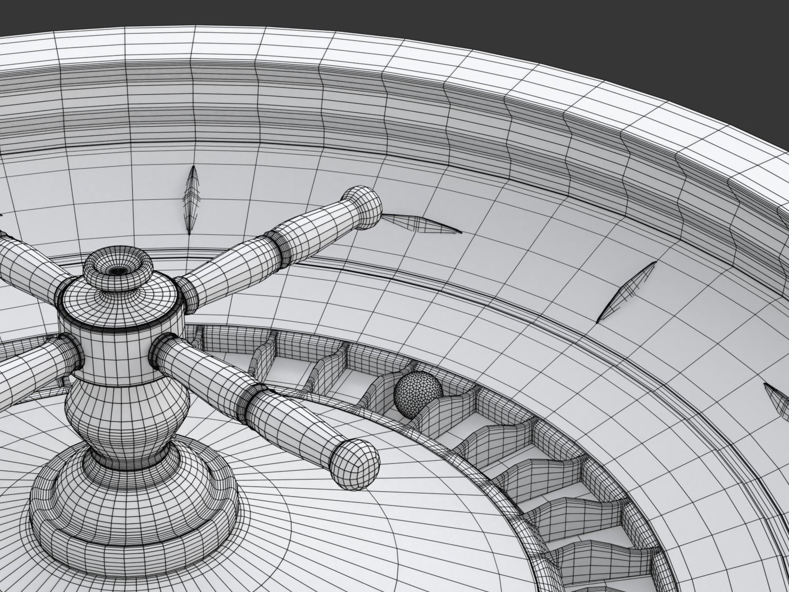 American and European Roulette Wheel 3D model | CGTrader
