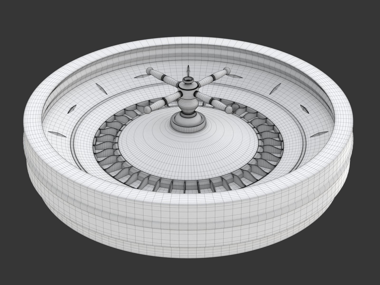 American and European Roulette Wheel 3D model | CGTrader
