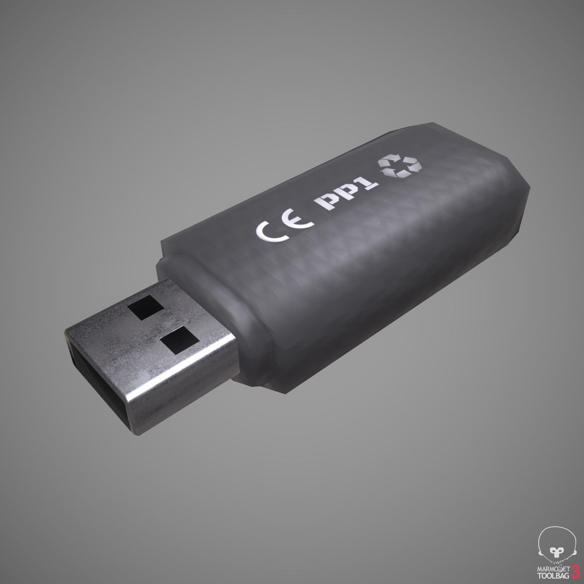 3D model USB Stick VR / AR / low-poly | CGTrader