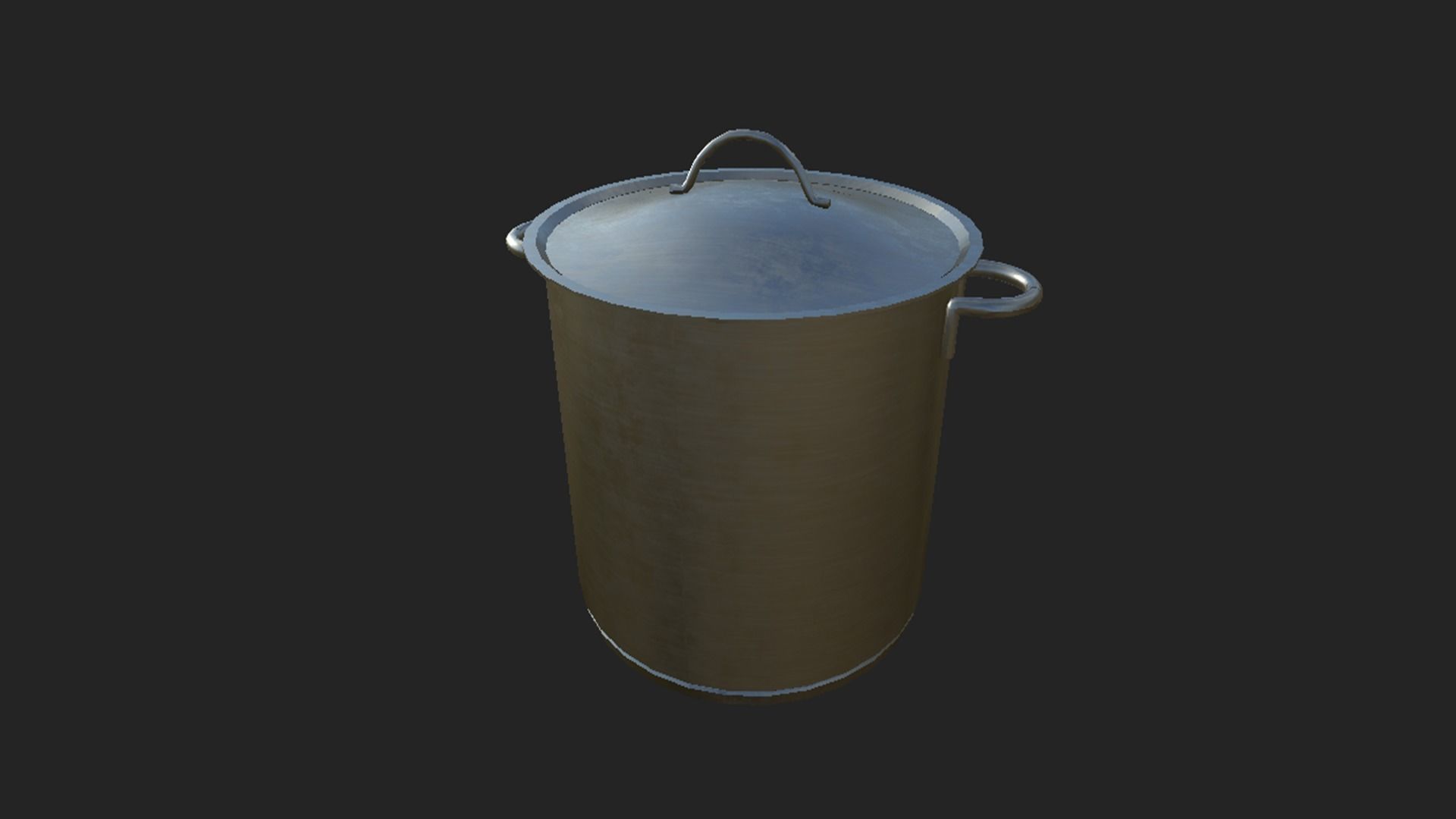 3D model Modern Kitchen Pot VR / AR / low-poly | CGTrader