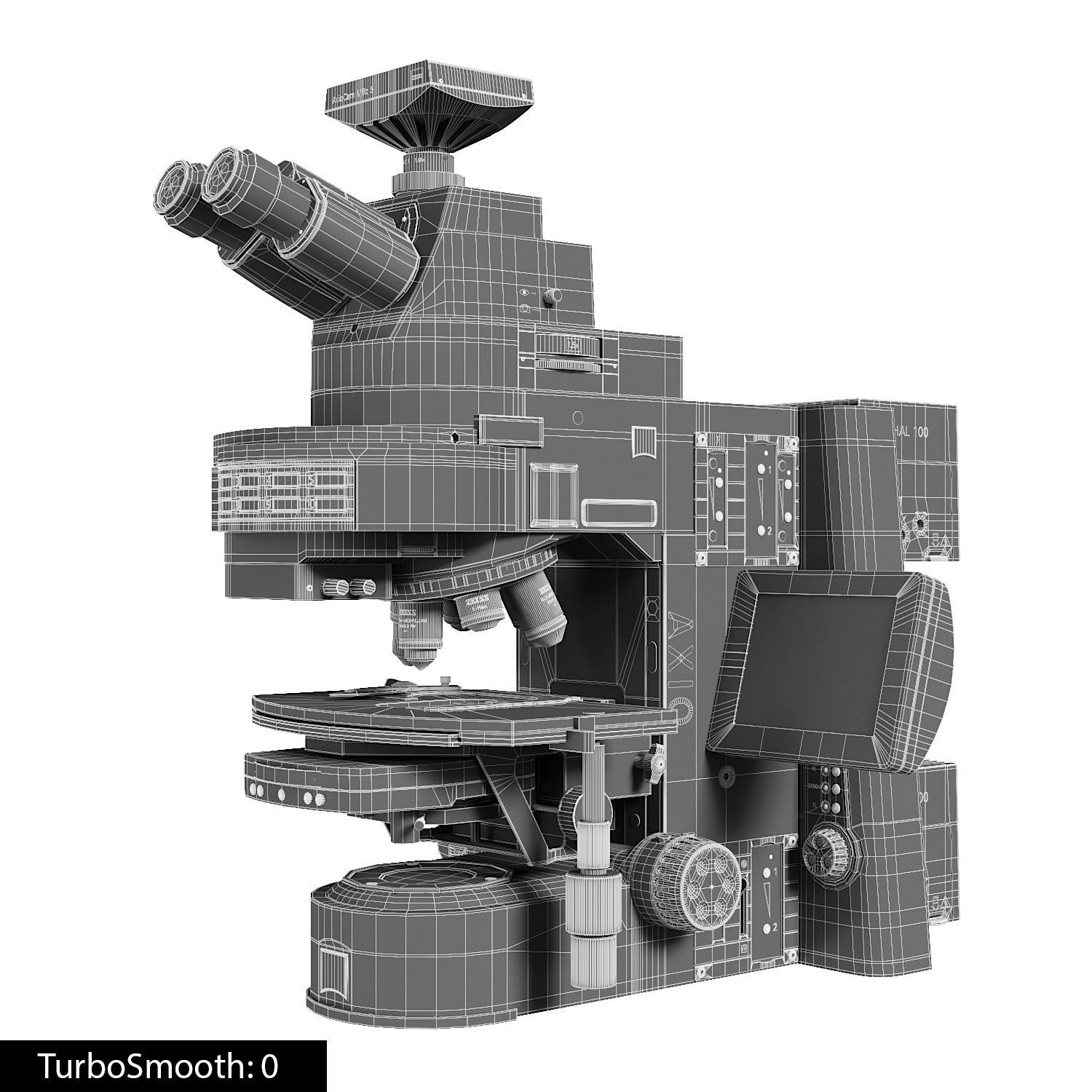 Microscope ZEISS Axio Imager 2 3D model | CGTrader