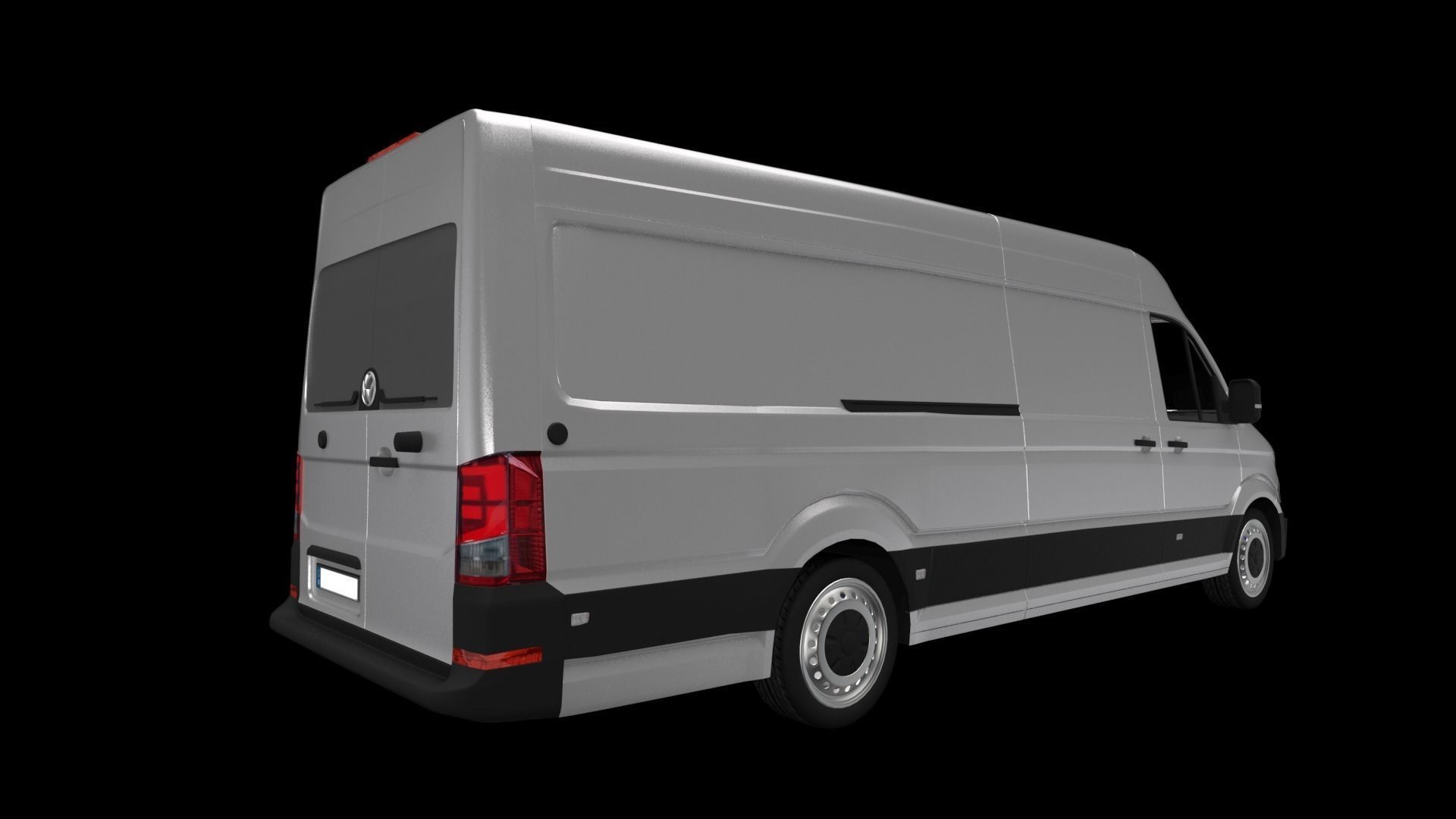 VW Crafter Kasten 3D model | CGTrader
