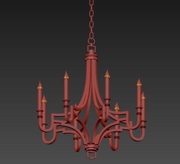 Chapman Visual Comfort Gallery 3D model | CGTrader