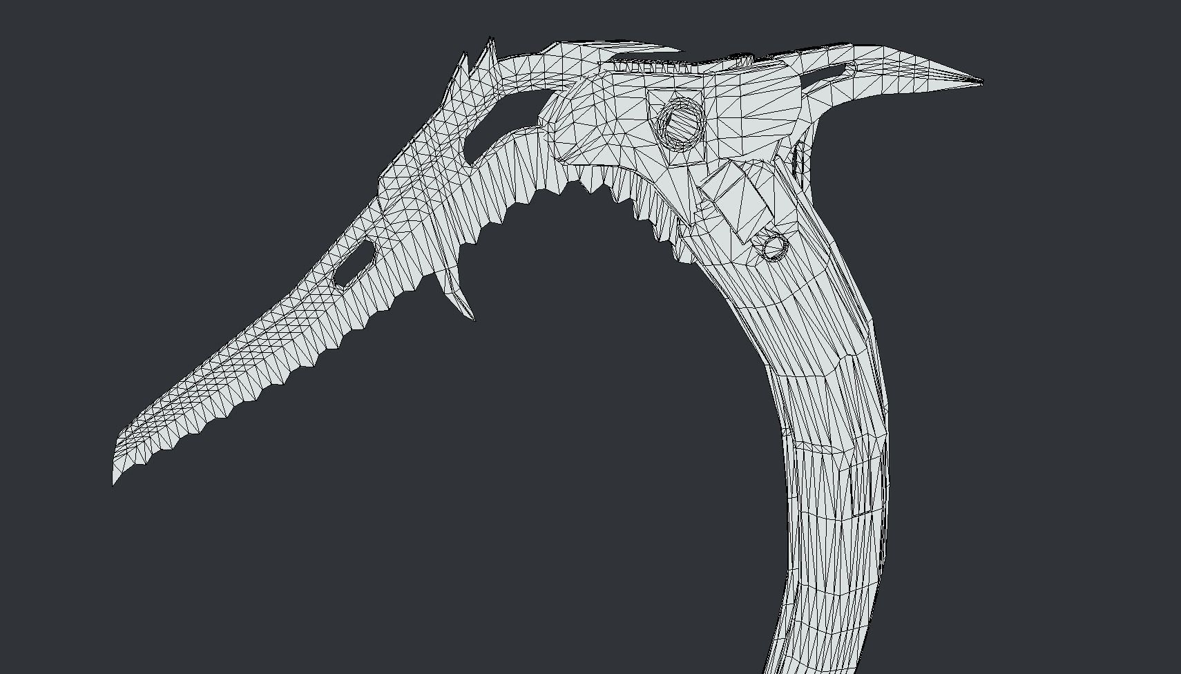 3D model Ice Pickaxe VR / AR / low-poly rigged | CGTrader