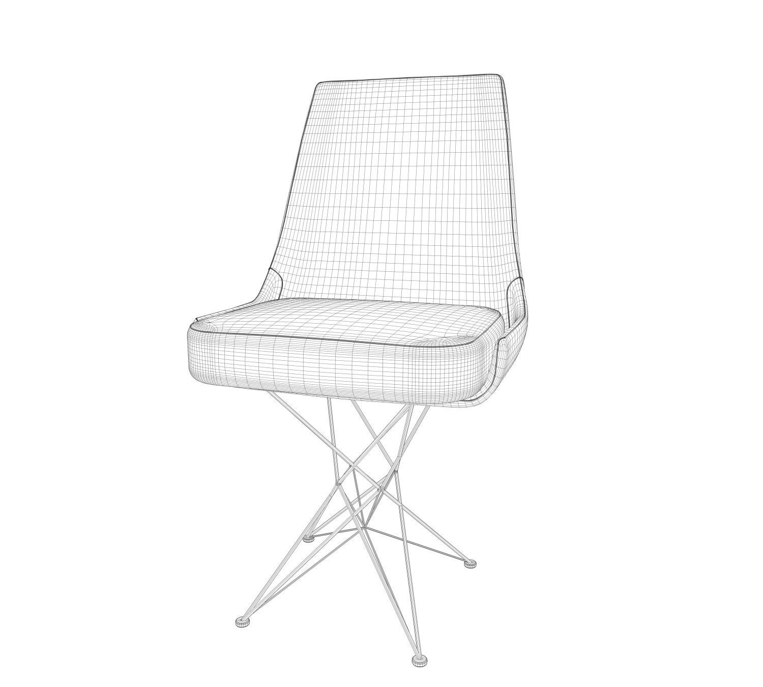 Chair design 3D model | CGTrader
