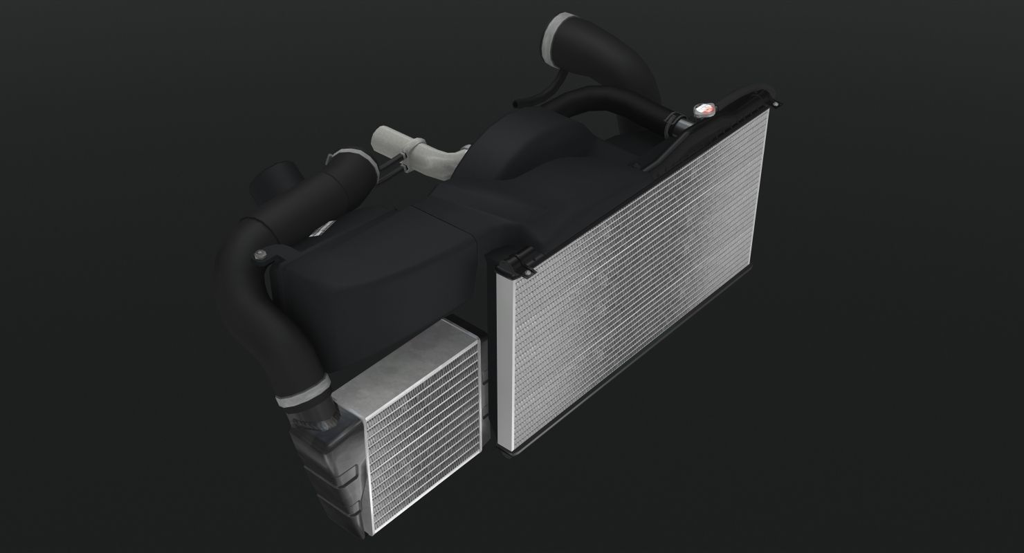 3D model Toyota 2JZ GTE engine VR / AR / low-poly | CGTrader