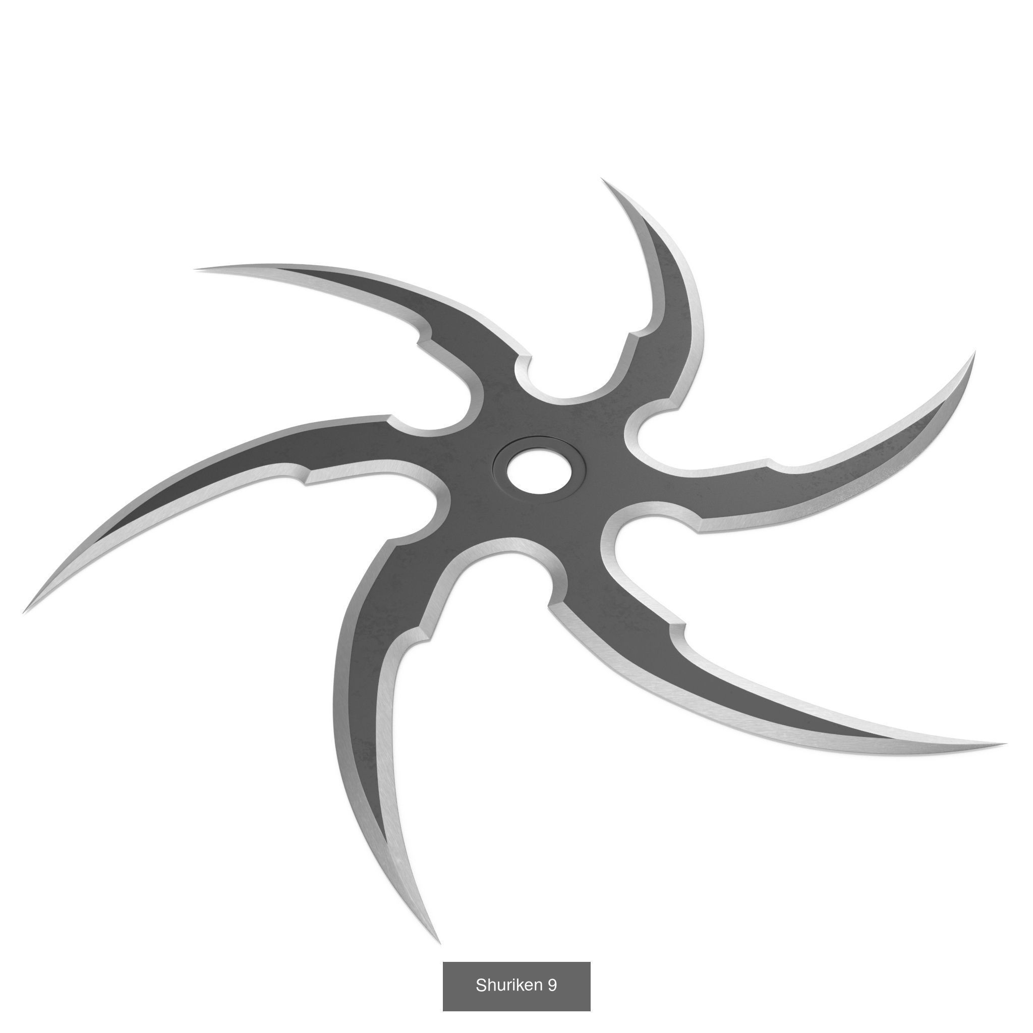 Collection Shurikens | CGTrader