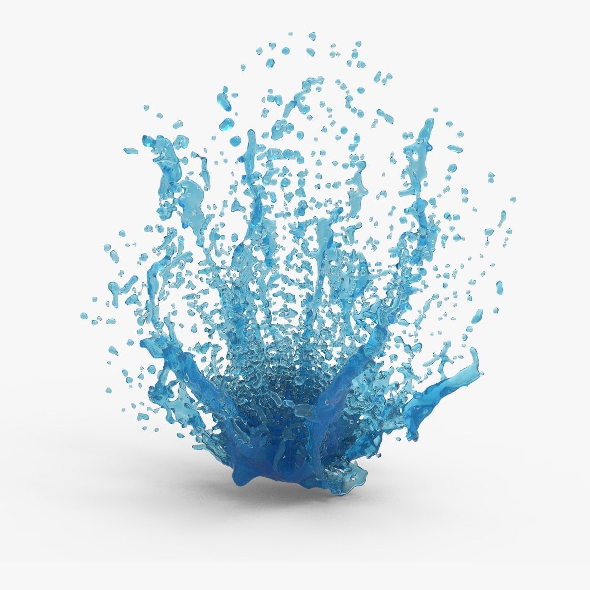 3D model Water Blast Splash | CGTrader