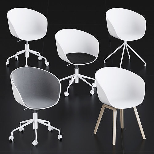 Charir Set AAC52 by HAY 3D model | CGTrader