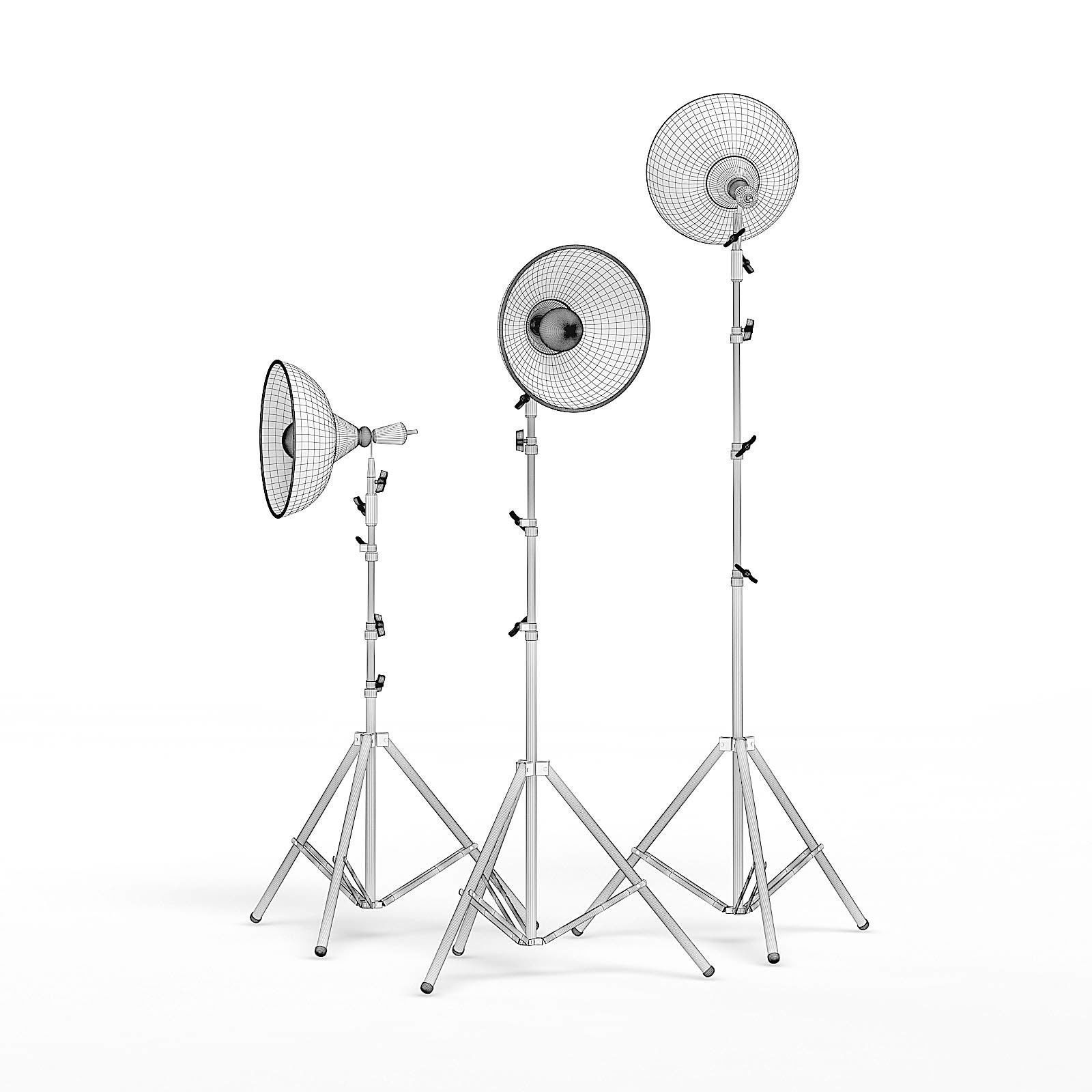 Studio Lights 3D Model 3D model | CGTrader